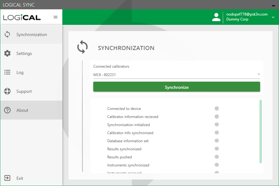 Using LOGiCAL Sync | LOGiCAL Help
